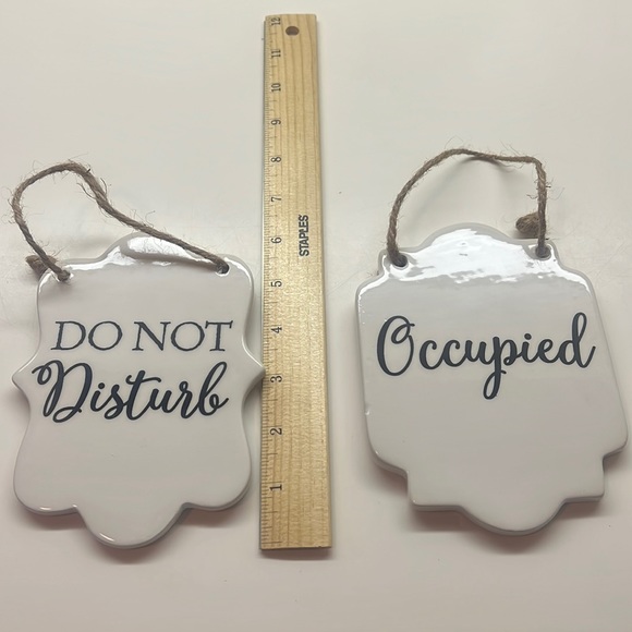 Accents | Do Not Disturb Occupied Door Hanger | Poshmark